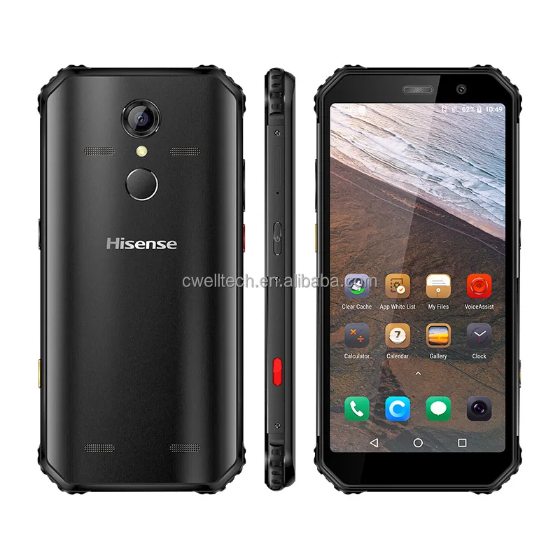 Hisense D6-EX Smartphone - 6 Inch, 500 Nits, IP68 Waterproof