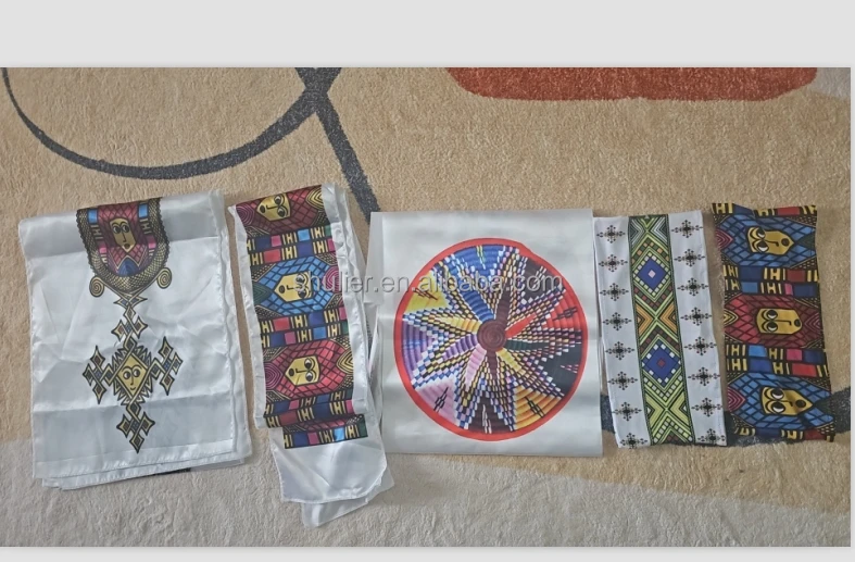 Custom Ethiopian Traditional Saba Telet Design Table Runner for Wedding ...