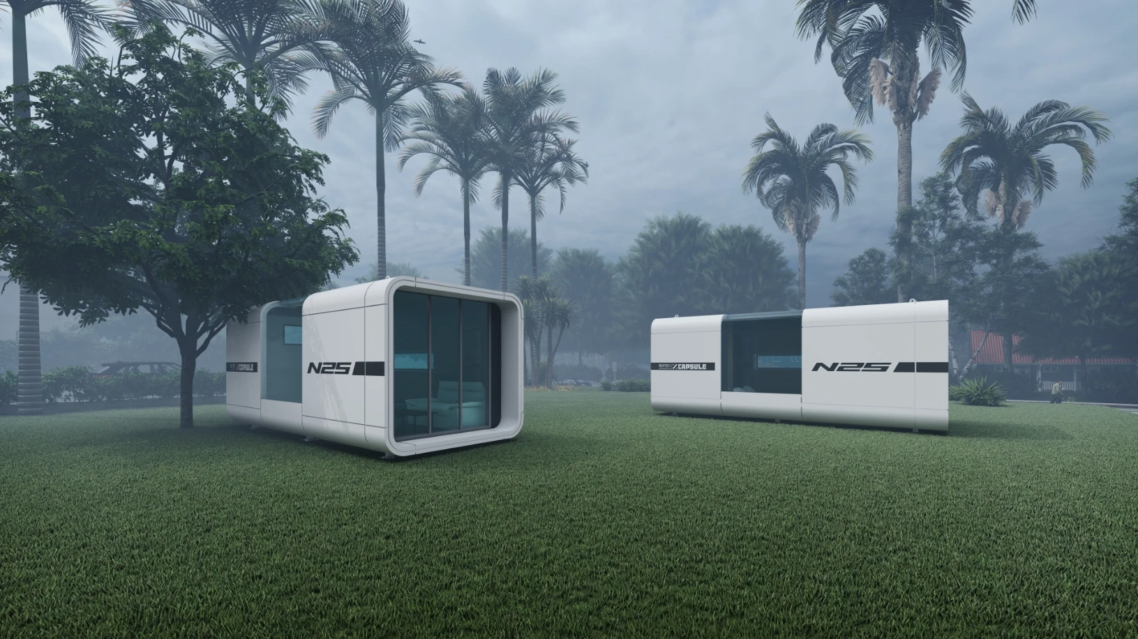 Luxury Prefab Capsule House - Modular Housing Units