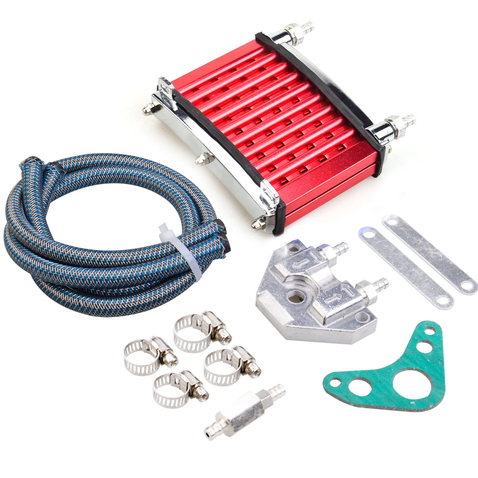 Alibaba.com: Motorcycle Aluminium Engine Oil Cooler for 50-150cc ATV ...