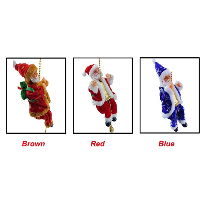 Musical Santa Claus Christmas Ornament - Durable Decorations, Oem Available