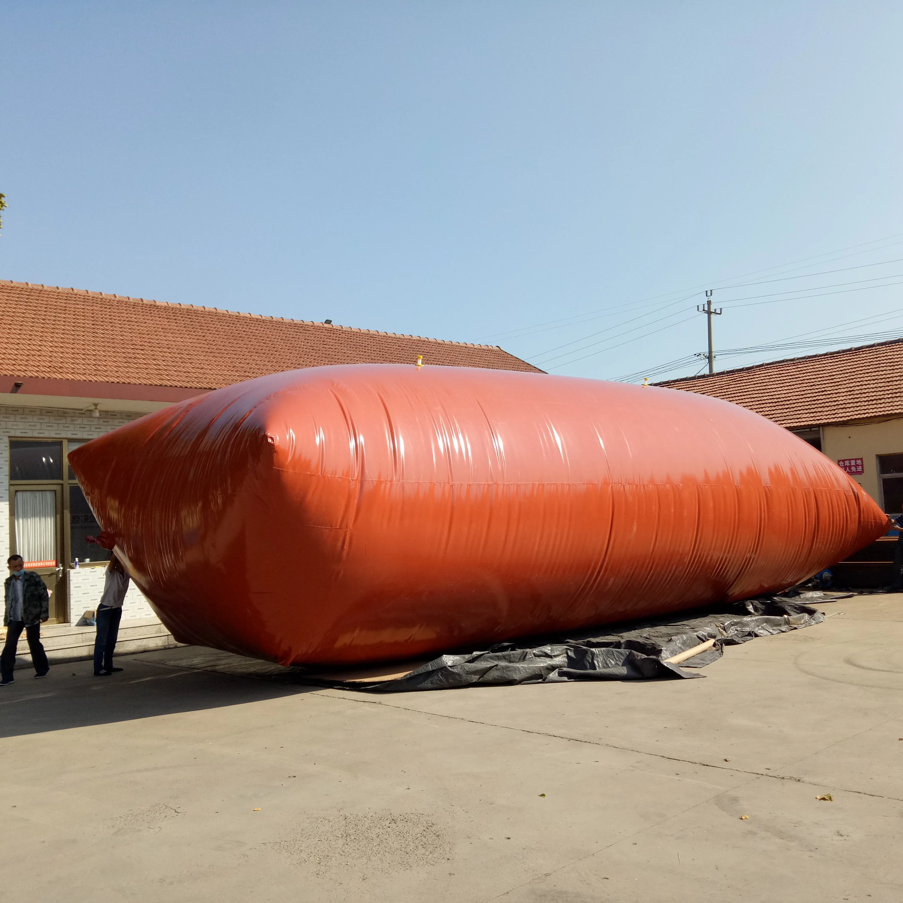 Home Biogas Plant - Eco-Friendly PVC Storage Tank