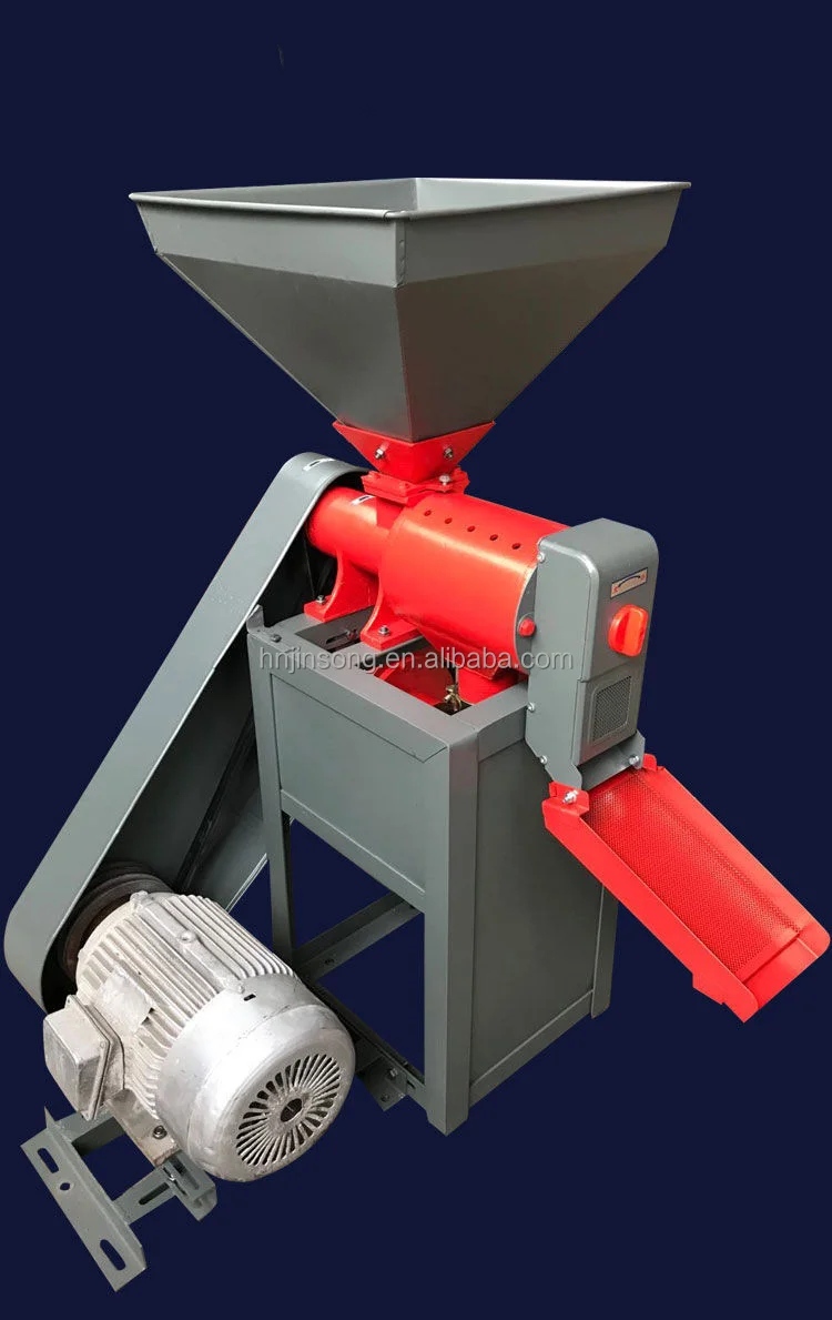 Jinsong 6n70 Diesel Engine Rice Mill Semi-automatic Modern Rice Mill ...