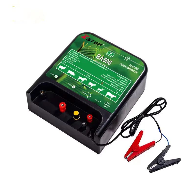 Dc Powered Low Impedance Electric Fence Charger 5joules 100km For ...