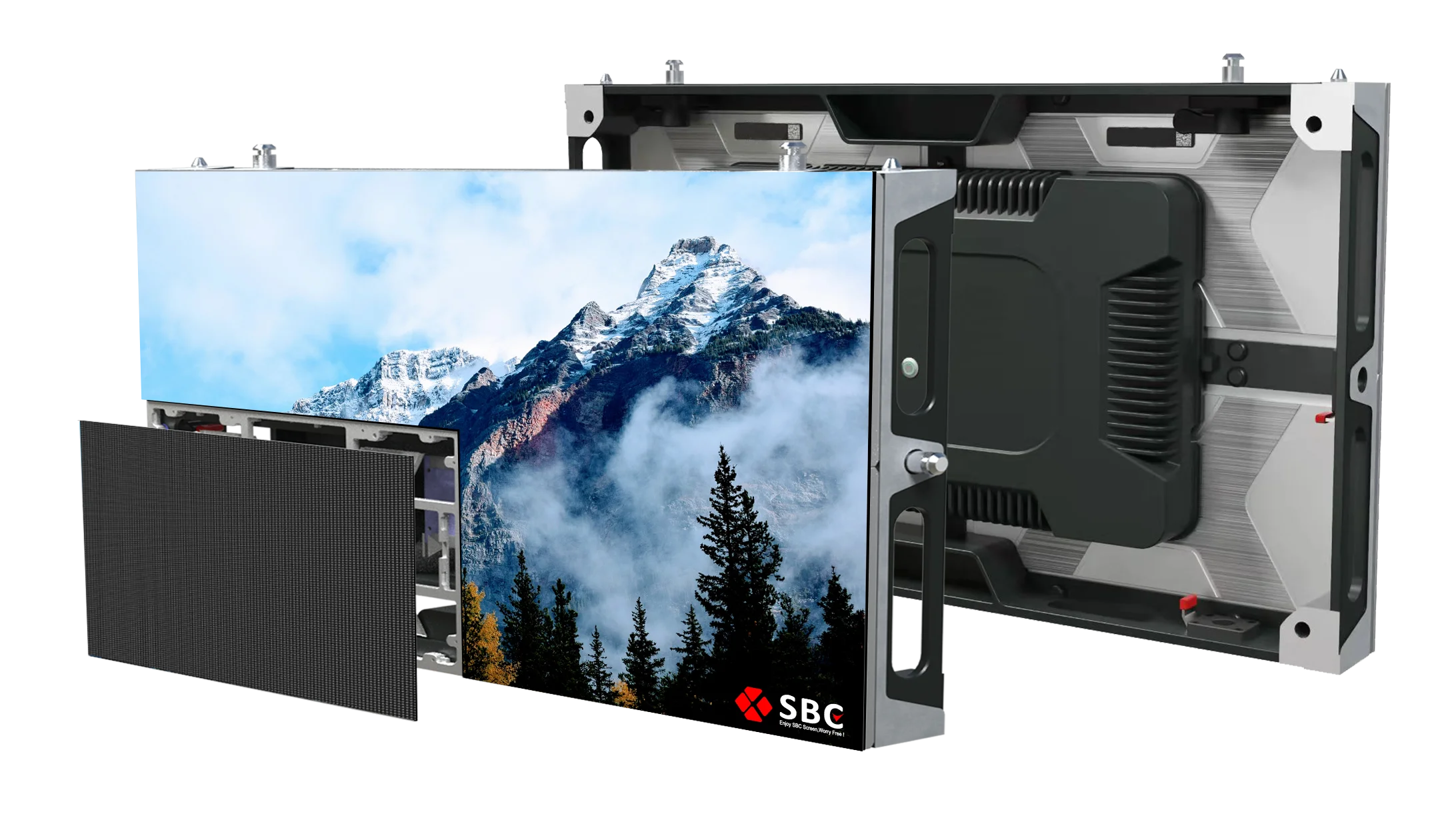 Fixed Led Video Wall 1080p 4k Led Display Panel Slim And Light Weight ...