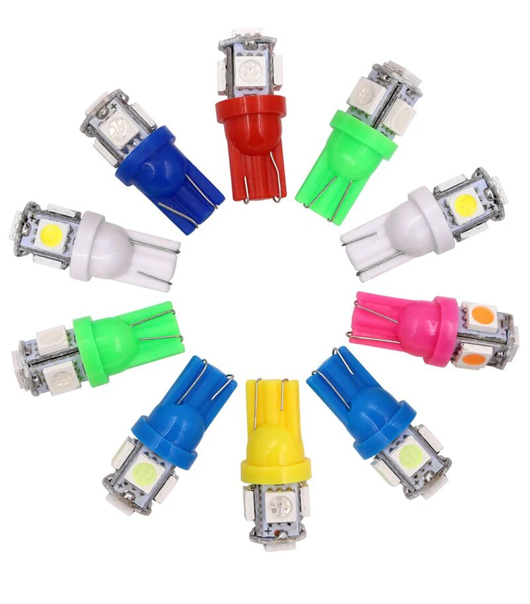 Factory Direct T10 Car Led Bulb Car Led Lamp T10 5050 For Gauge Light ...