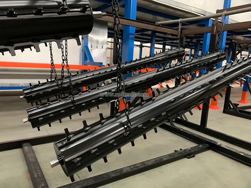 Custom Made Heavy Duty Tungsten Carbide Coated Steel Rollers Gravity ...