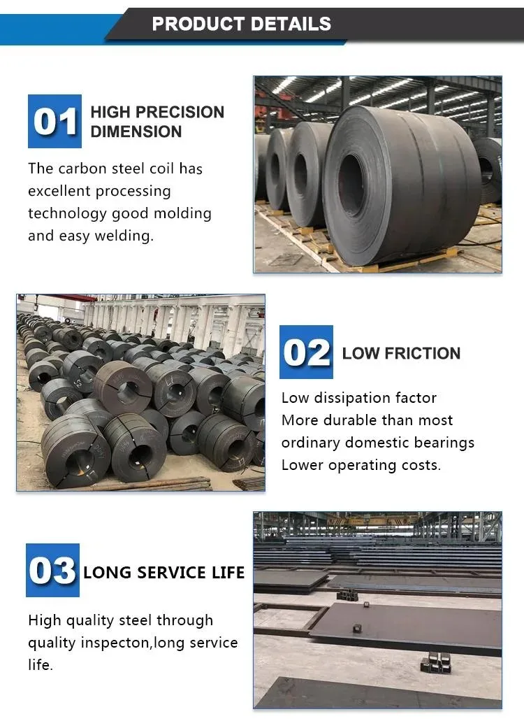 1mm 2mm 3mm Thick S235jr Hr Coil S235 Jr Black Steel Coil Ss50 C45 Q235 A36 Hot Rolled/cold ...