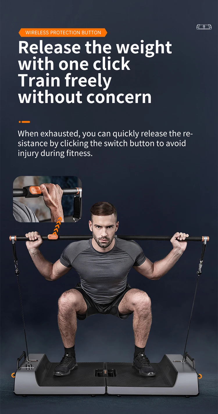 Intelligent Fitness Home Workout Station: Smart Gym Resistance for ...