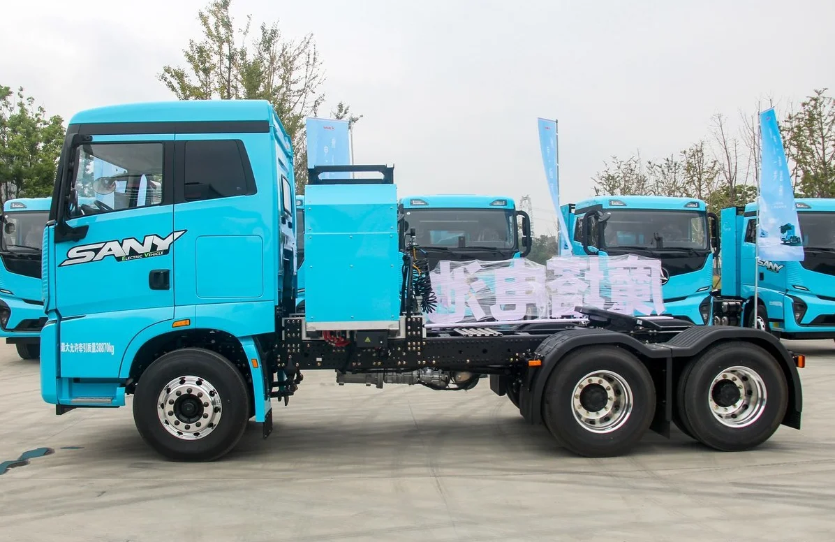 2023 Sany Heavy Truck Ev New Energy Electric Tractor Excavator Dump ...