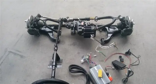 Transmission System for Electric Car FWD E Small Trike