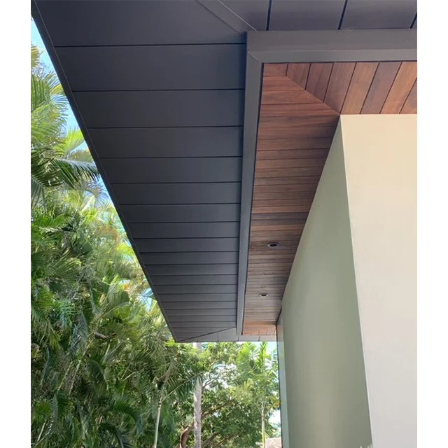 Soffit Fascia Soundproof Suspended Aluminum Soffit Panel False Strip ...