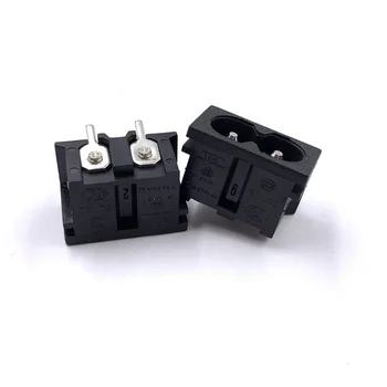 Jec Iec Jr-201seb(pca) C8 Power Ac Inlet 2 Pin Socket 2.5a 250v Outlet Plug Connector - Buy ...