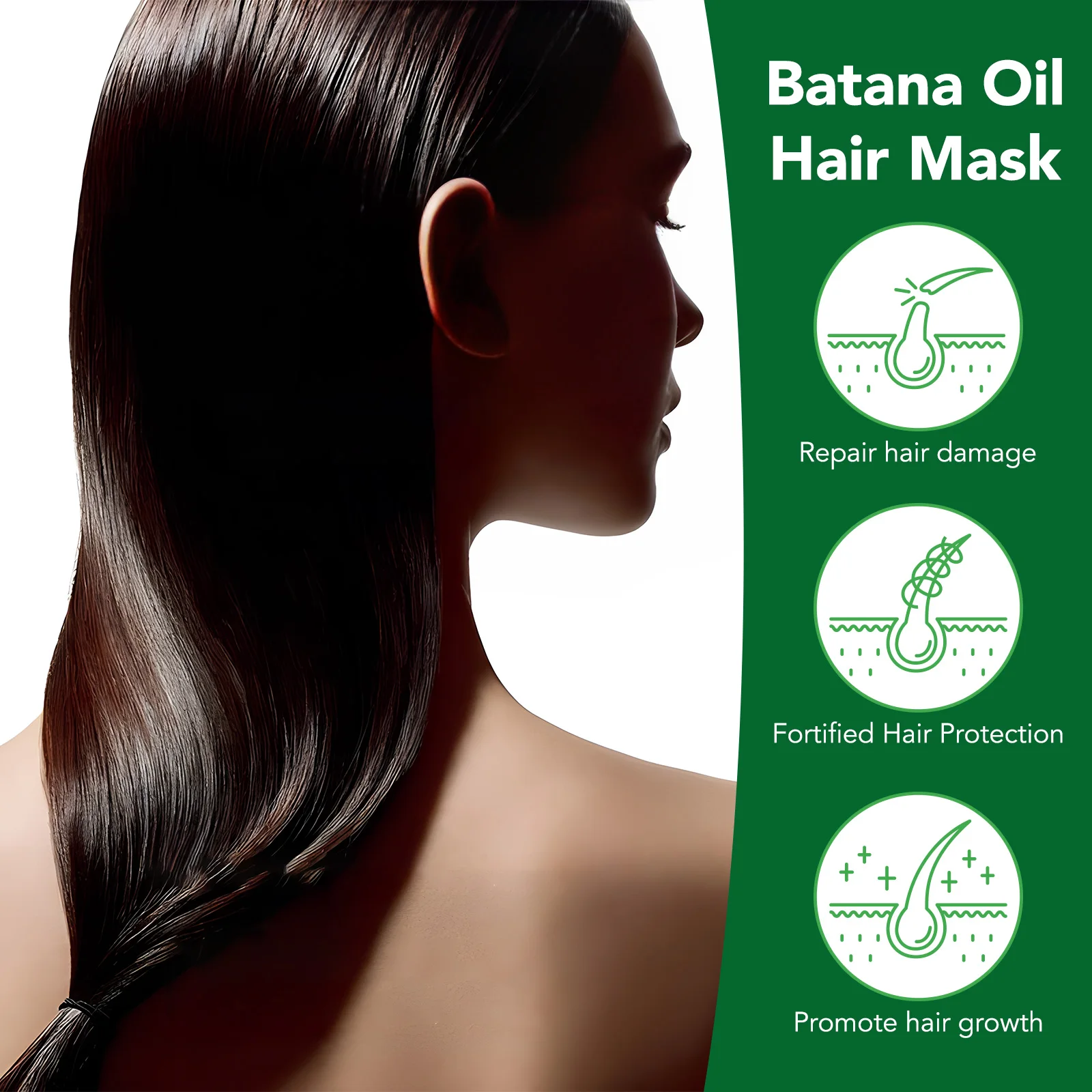 Aliver 120g Antioxidants Vitamin E Biotins Hair Growth Professional Moisturizing Smoothing ...