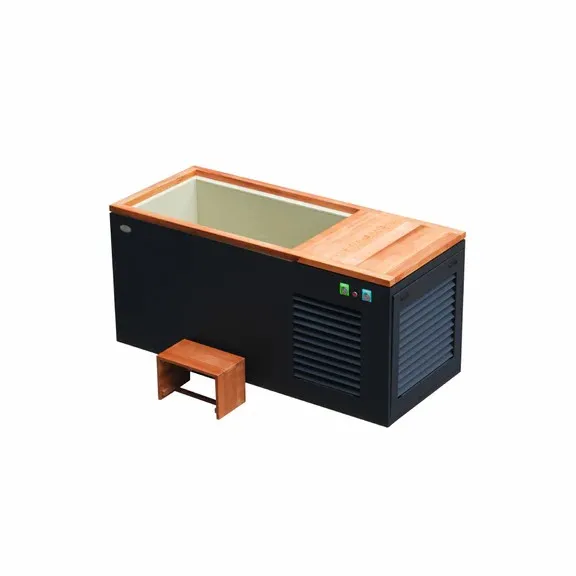 Portable Wooden Ice Bath Electric Large Machine Tub Ice Pool For ...