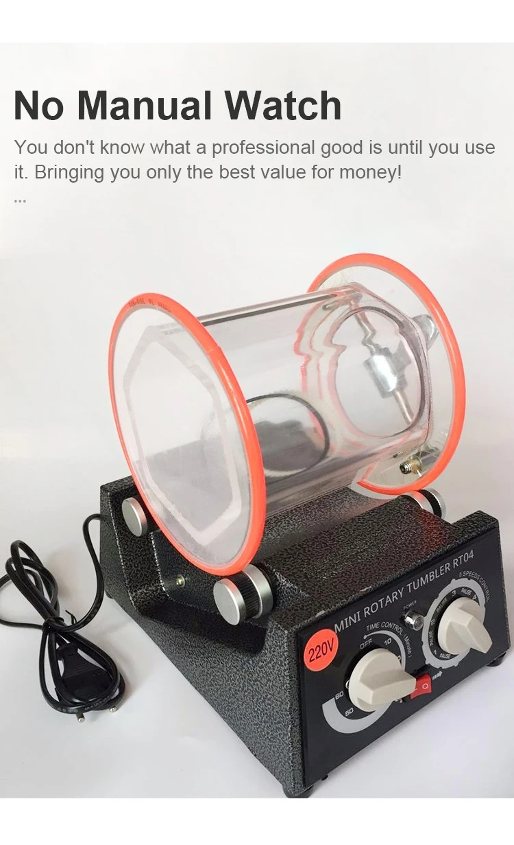 Cheap Factory Price Mini Rotary Tumbler for Jewelry Polishing
