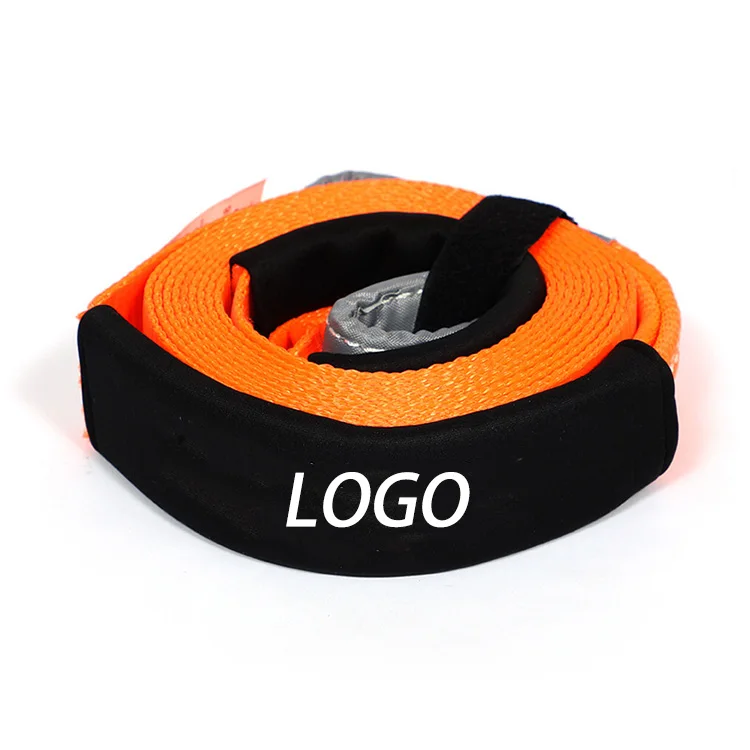 Heavy Duty 4x4 Off Road 2" X 30ft 5t Vehicle Tow Trailer Winch Straps ...