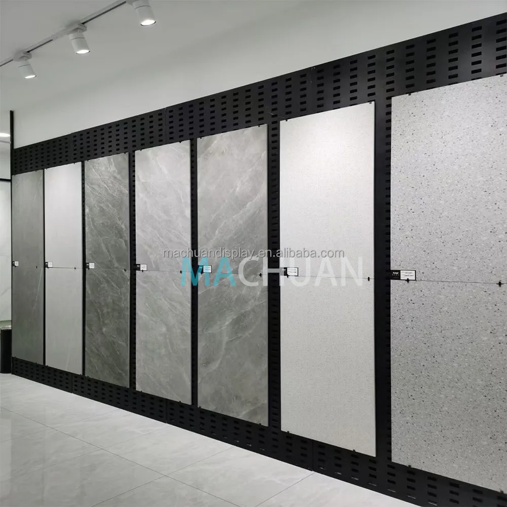 Metal Sliding Door Display Rack - Perfect for Showrooms