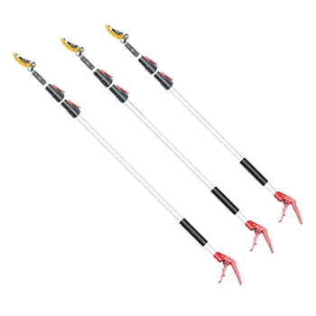 Garden Tool Fruit Picking Scissors Branch Trimmer Tree Pruner Telescopic Pole Pruning Shear ...
