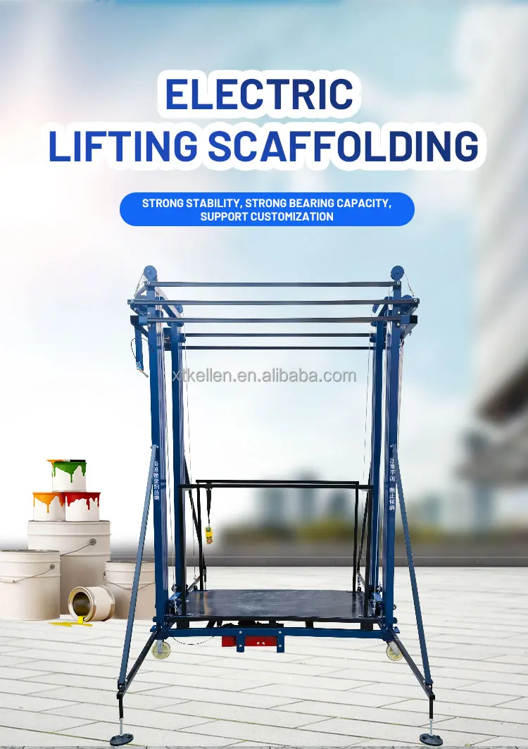 Construction Scaffolding Equipment Electric Scaffolding Platform ...