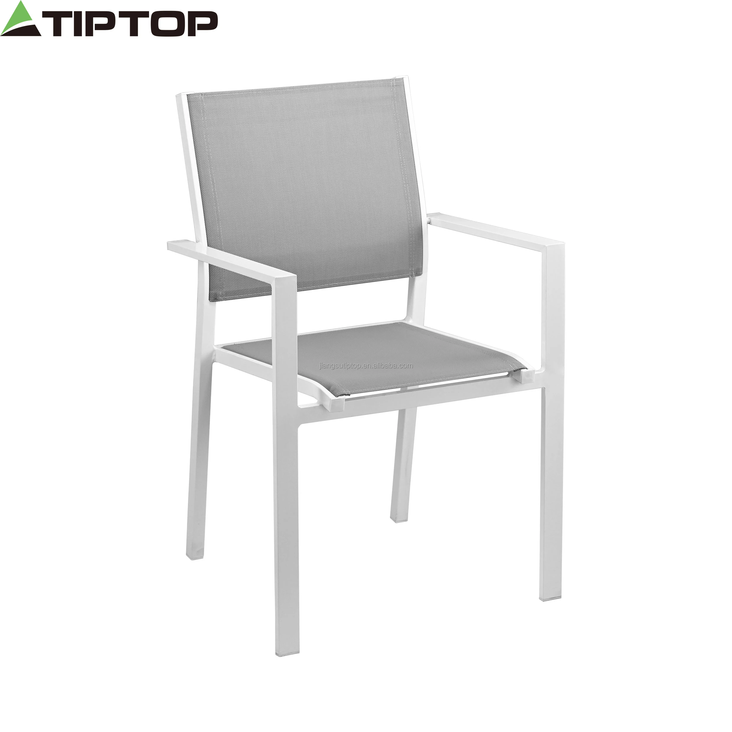 Stackable Sling Chair - Durable Aluminium & Steel Frames
