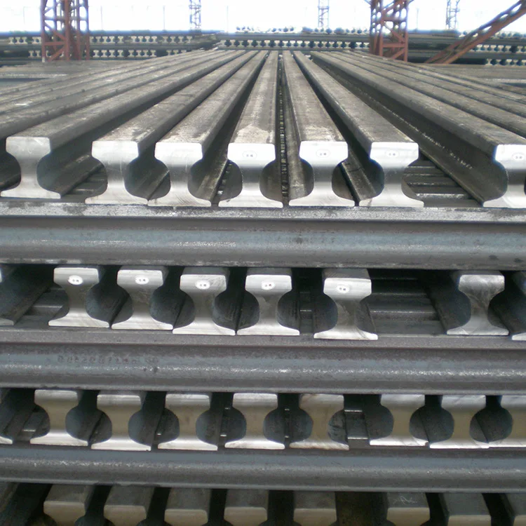 A75 71mn 43kg R50 R65 Train Steel Rail Used Railway Track In Bulk Used ...