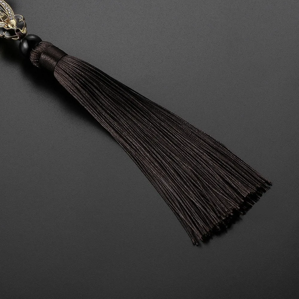Original Gold Cross Alloy Metal Car Hanging Decoration Colorless Auto ...