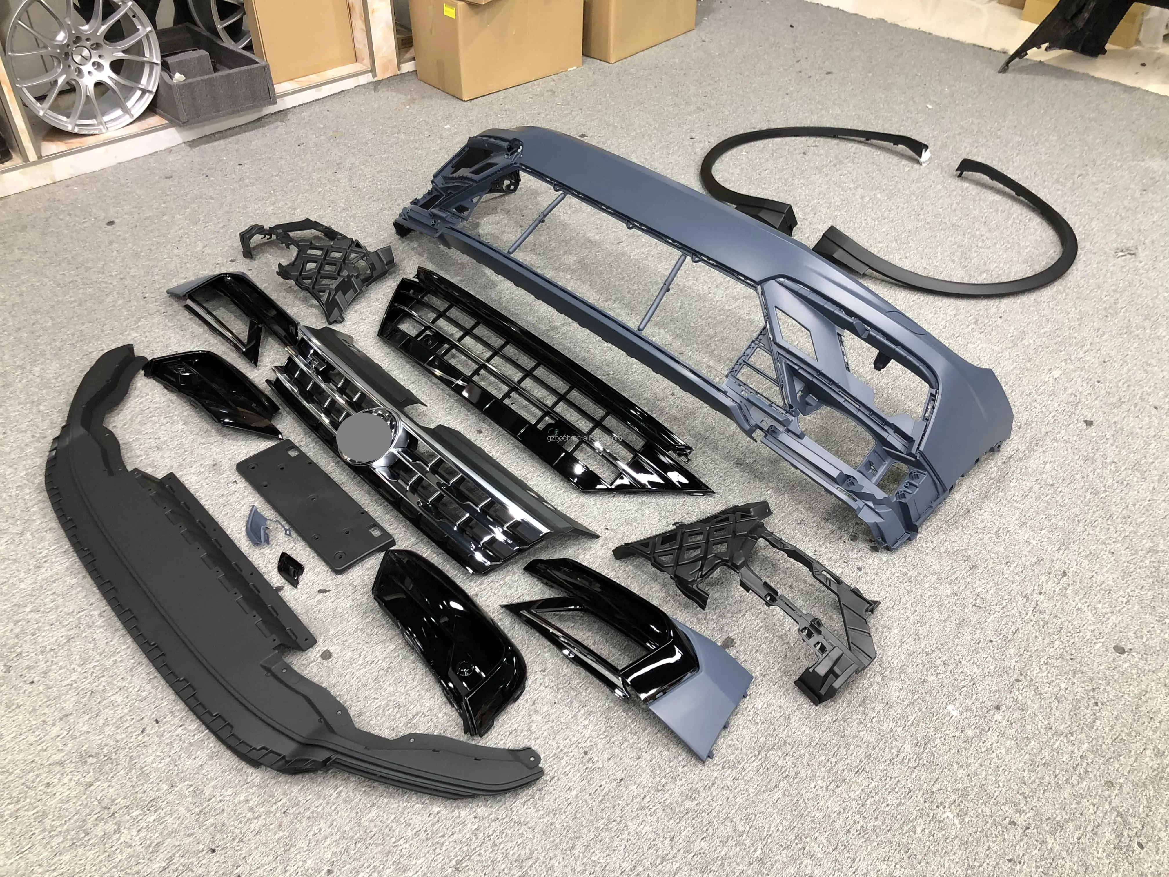 Whole Sale Car Bumper For Vw Tiguan Upgrade To R Line Body Kit Front ...