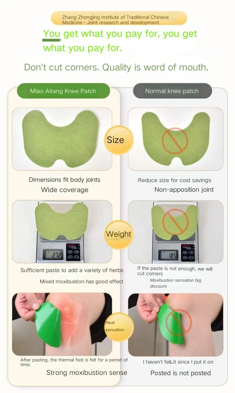 Moxa Moxibustion Warm Moxibustion Ginger Joint Shoulder and Neck Patch ...