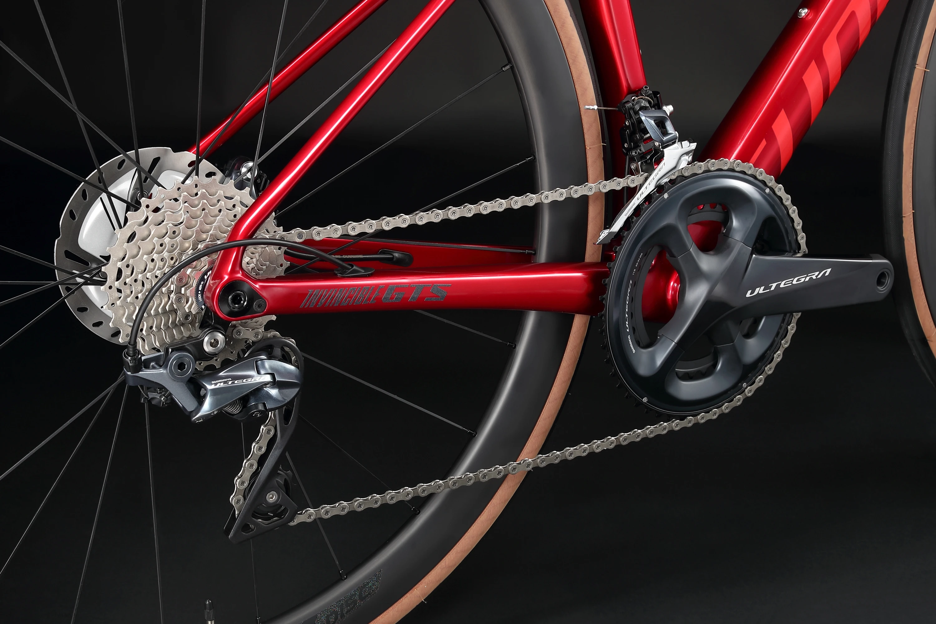 SUNPEED Invincible GTS Carbon Road Racing Bike with Hydraulic Disc Brakes