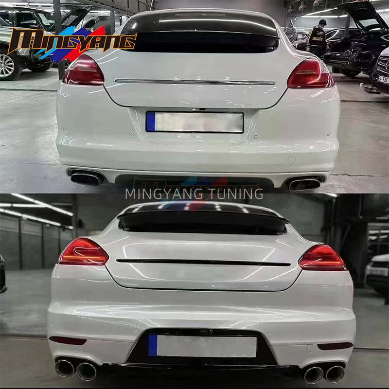 PP Plastic Led Tail Lights Car Bumpers Body Kit for Porsche Panamera ...