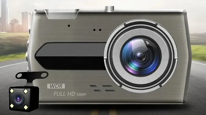 Wholesale Mini Wide Angle 4 Inch Dashcam Front And Rear 1080p Car Dvr ...