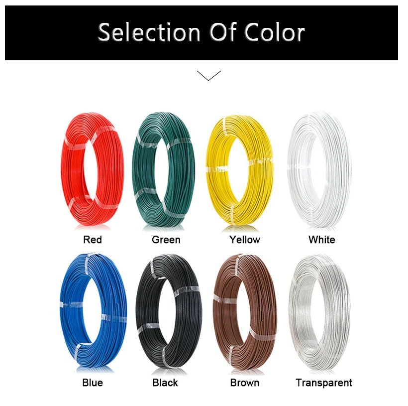 FEP ETFE Wire Copper Wire Flexible WirePower Cables Heat Cable UL AWMUL1887 18 20 22AWG| Alibaba.com