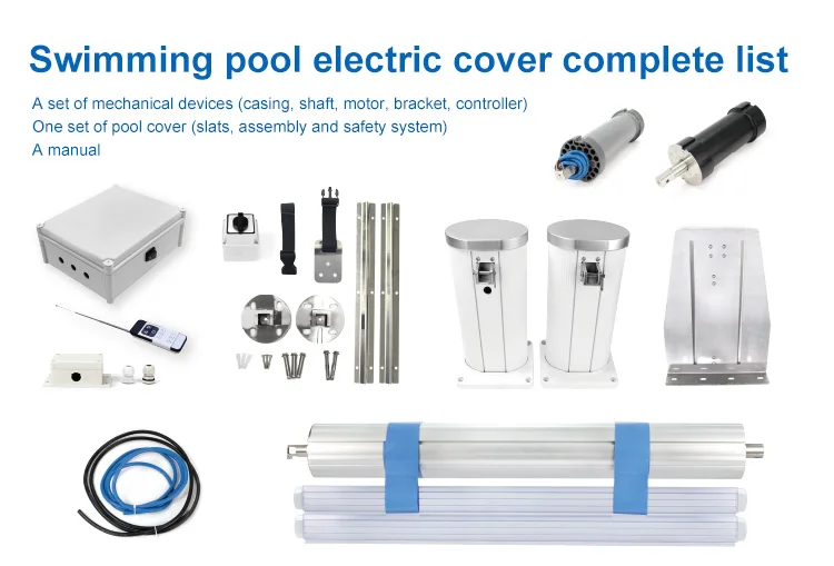 Automatic Remote Control Hard Cover for Swimming Pools
