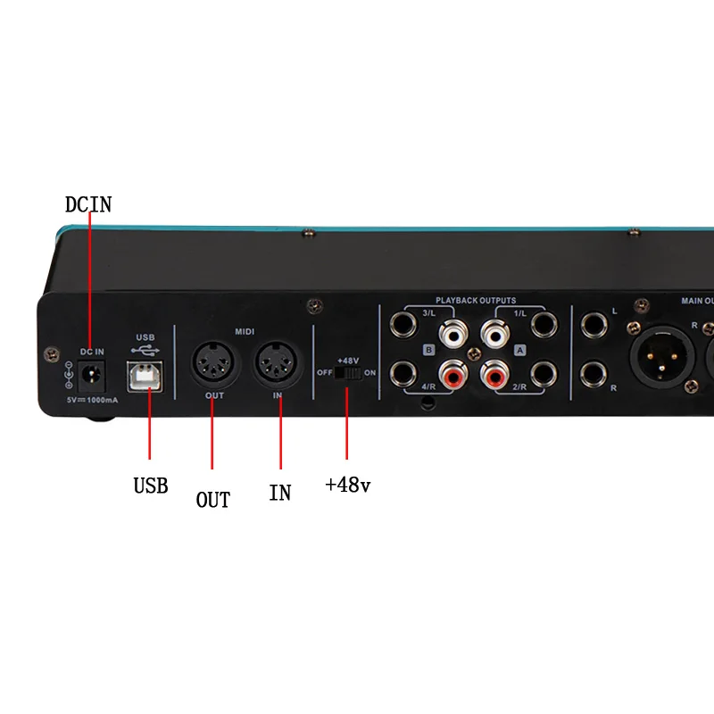 Voxfull UMC404 Mini 4 Channel Mixer - Perfect for Podcasting