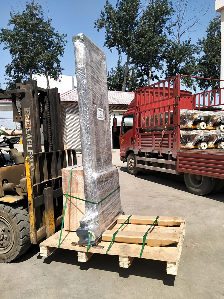 Small Semi Electric Pallet Stacker Forklift 500kg Semi-electric Stacker ...