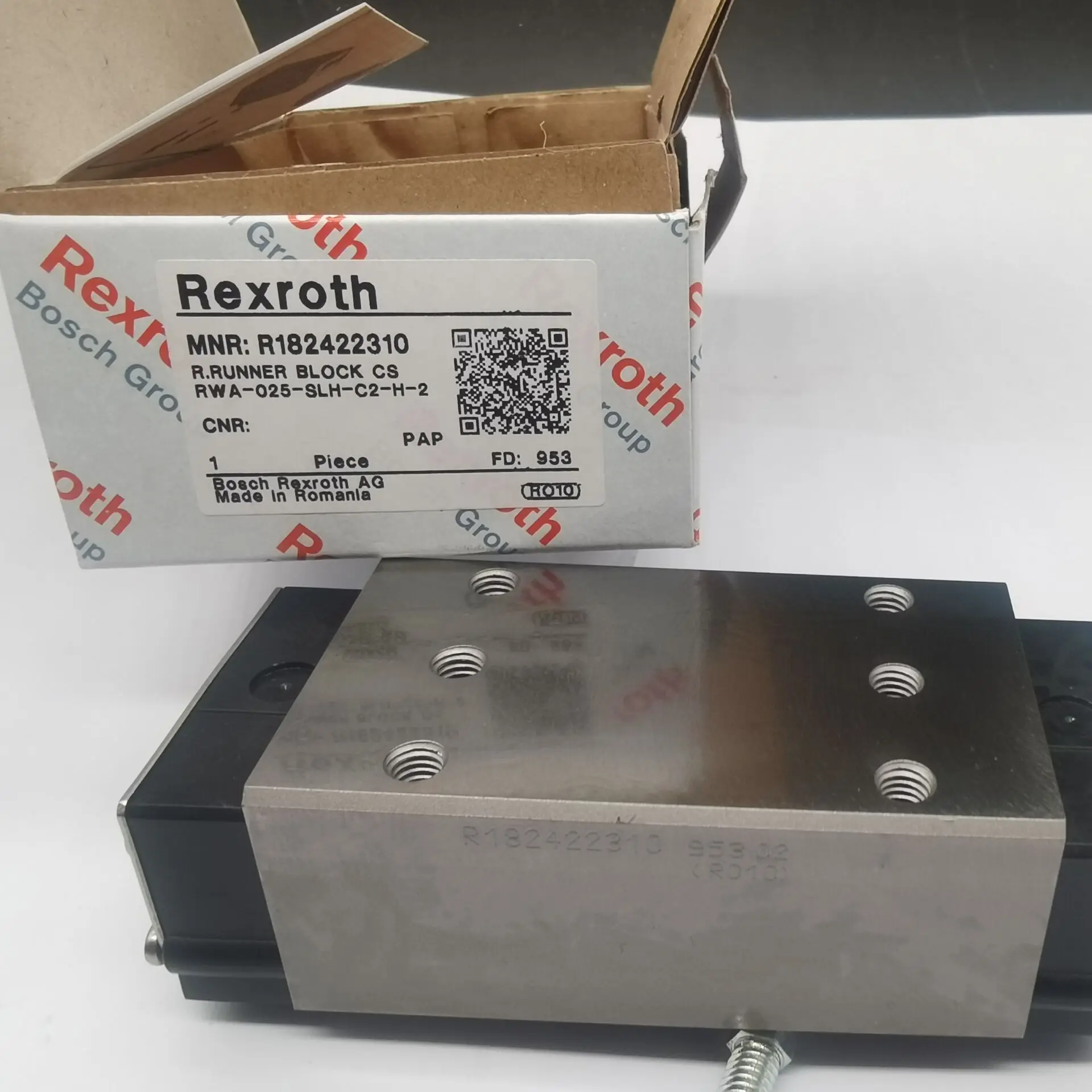 High Quality Linear Guide Block Bearing R182422310 Linear Roller Guideway - Buy Rexroth ...