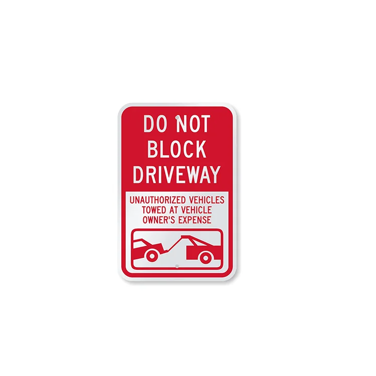 Benmu High Quality Red-white Reflective Aluminum Warning Signs-do Not ...