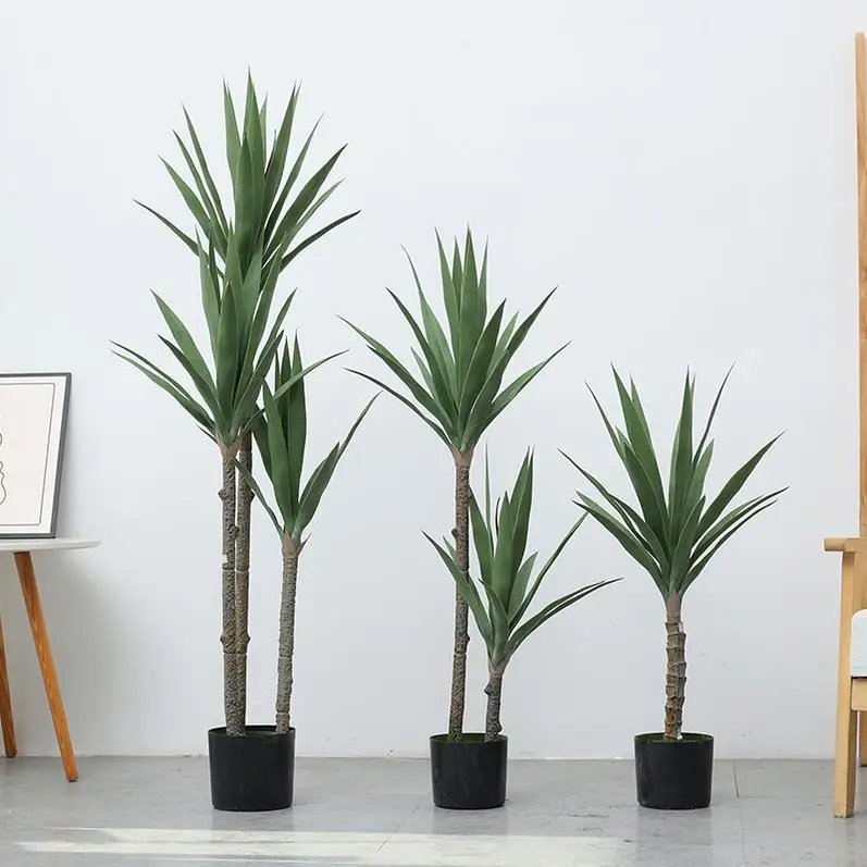 Artificial Fake Tree Plants Pot For Home Decoration Pine Fake Bamboo ...