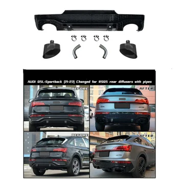 Chinese Made Audi Q5 21+models Upgraded To Rsq5 Rear Lip And Throat ...