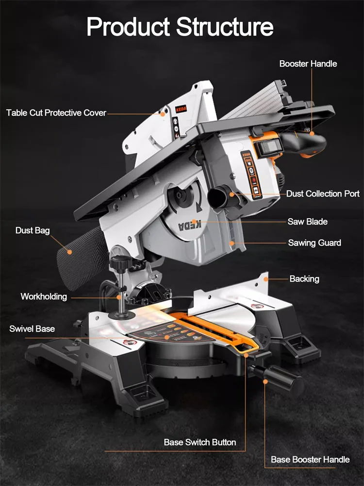 Multifunctional Table Saw - Precision Woodworking Tool