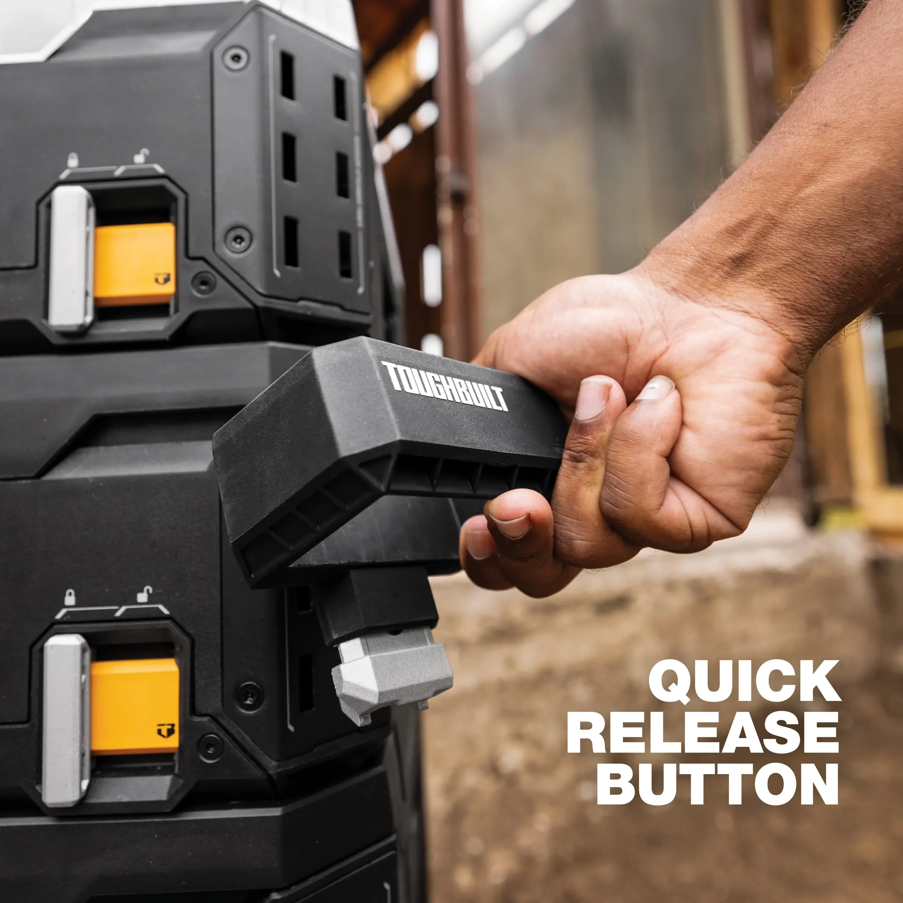 TOUGHBUILT TB-B1-A-54 Plastic Tool Holder - Stackable Organizer