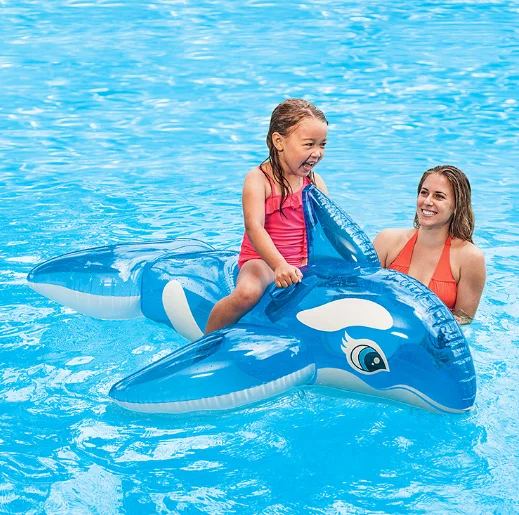 Inflatable PVC Whale Pool Float - Wholesale & Customized Fun
