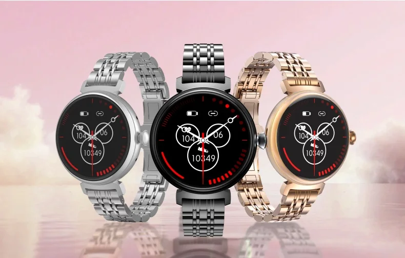 DM70 Smart Watch - Luxury Lady Reloj with AMOLED Screen