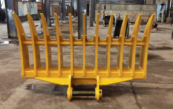 Customized Excavator Rake Root Rake Bucket Excavator Digger Rake - Buy ...