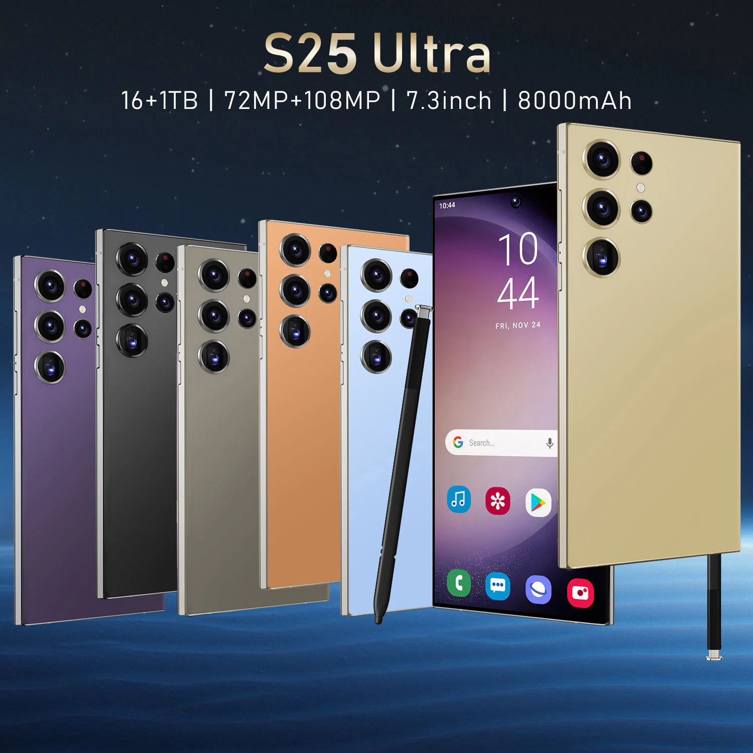 2024 Original S25 Ultra Ai Smartphone 16gb Unlocked Phone 4g 5g Dual ...