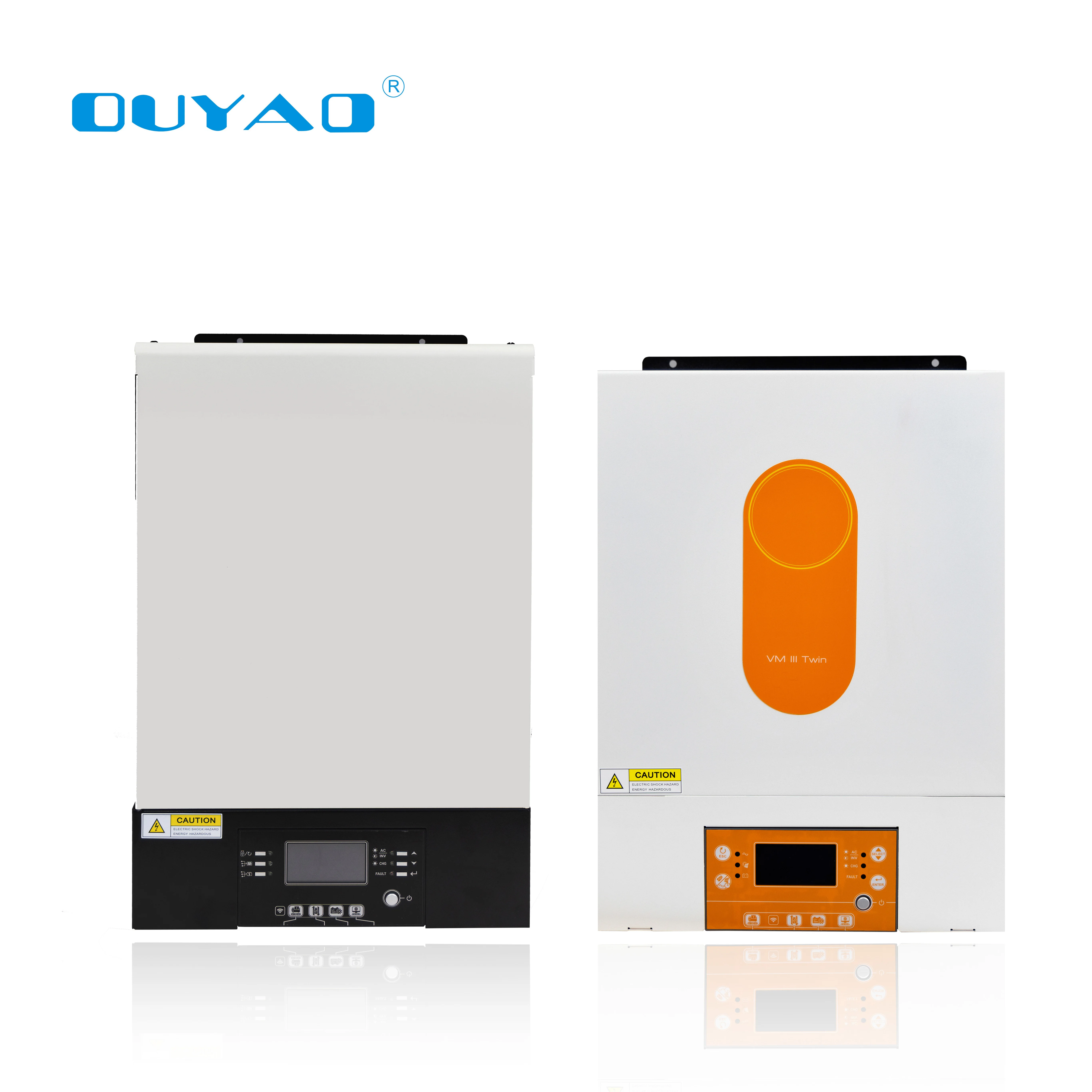 6000w Dual Output 120A Inbuilt Charge MPPT Controller Hybrid Inverter ...