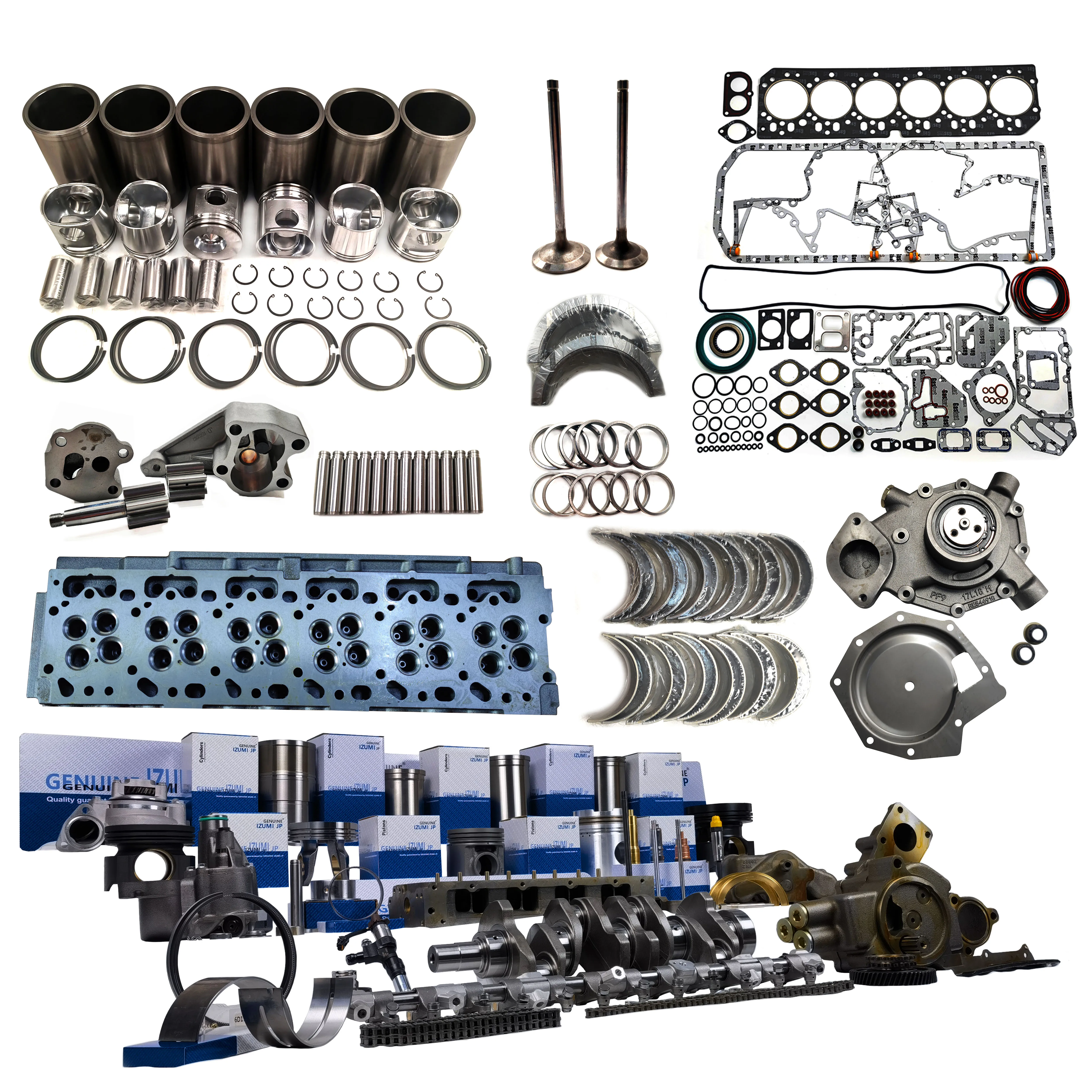 Genuine Izumi JP 4045 6068 Overhaul Kits for John Deere