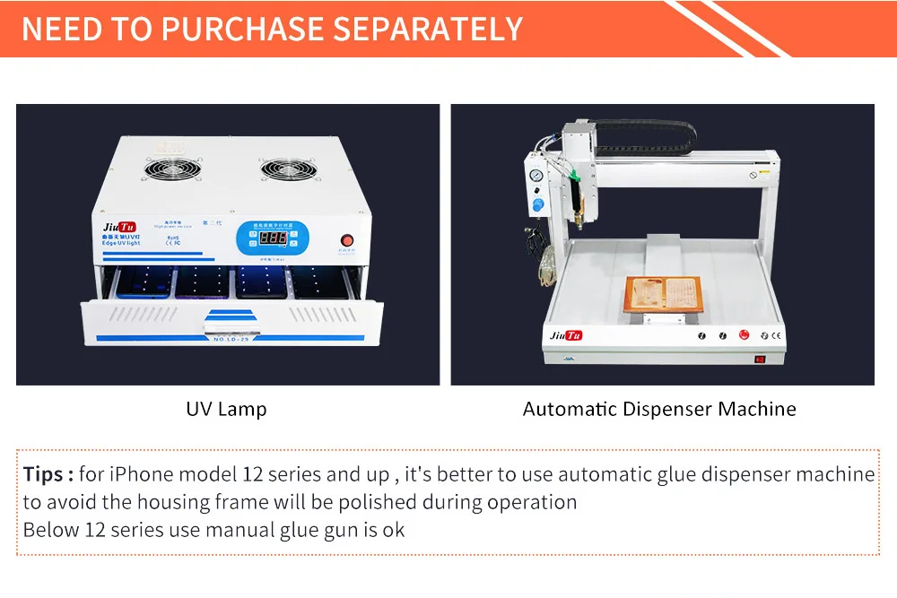 Cellphones Glass Repair Polishing Machine Scratch Removal Mobile Phone ...