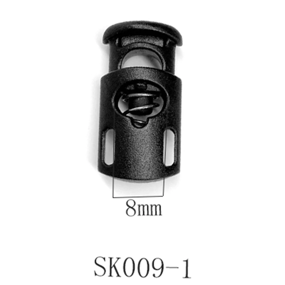 Cord Lock Plastic Stopper Cord Ends Toggles Clip Buckle Button Clear ...